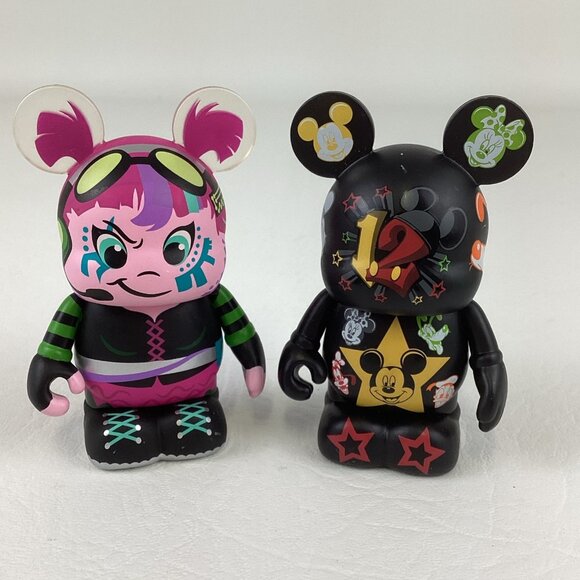 Disney | Toys | Disney Store Vinylmation Urban Redux Punk Rock Girl ...